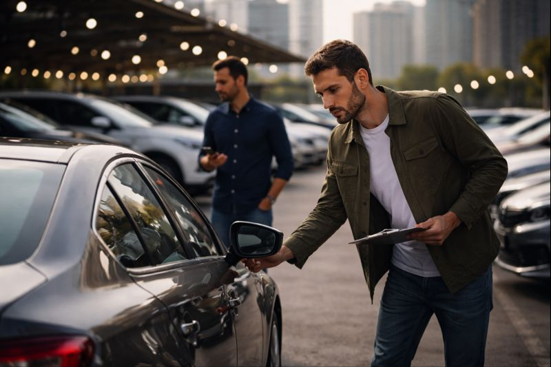 Car Inspection at ADNOC Salam Street for QUICK Sale
